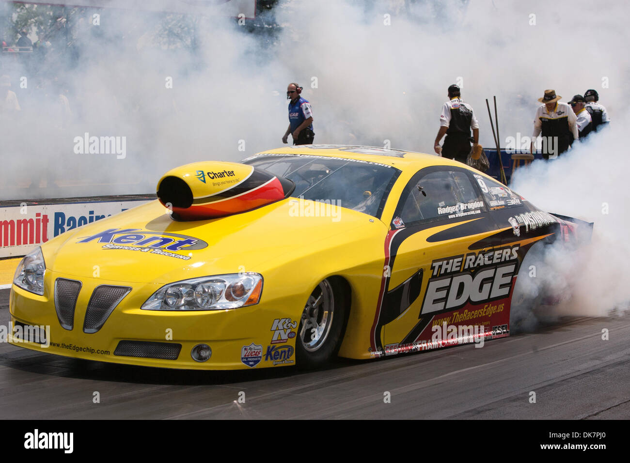 26. Juni 2011 - Norwalk, Ohio, USA - konkurriert Rodger Brogdon (#9 ...