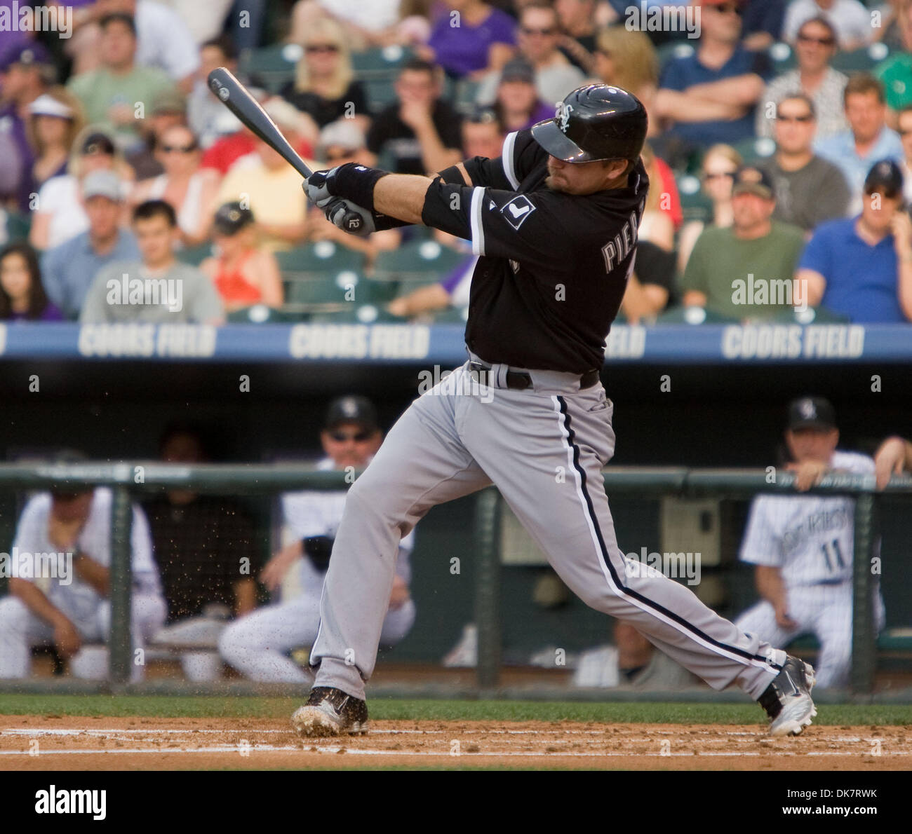 29. Juni 2011 - trifft Chicago White Sox in Denver, Colorado, USA - MLB ...