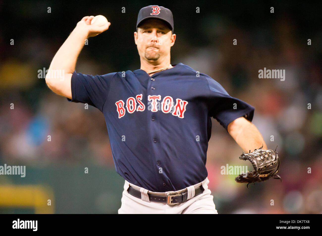 1. Juli 2011 - Houston, Texas, USA - Boston Rot Sox Pitcher Tim ...