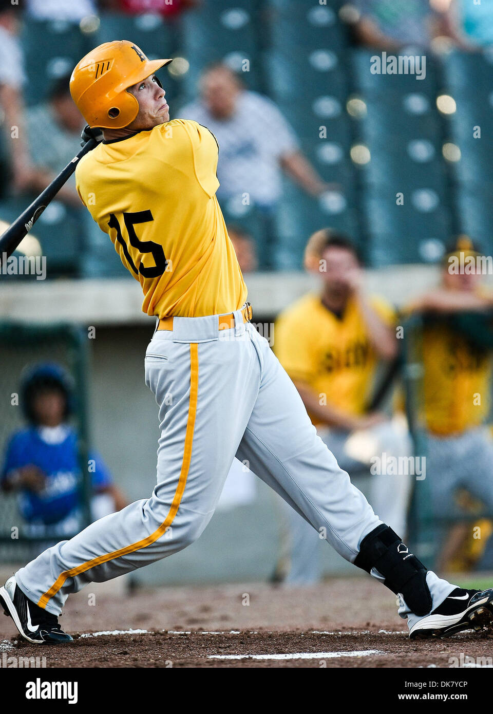 30. Juni 2011 - Fort Worth, Texas, USA - Amarillo Sox Outfielder Cycle ...