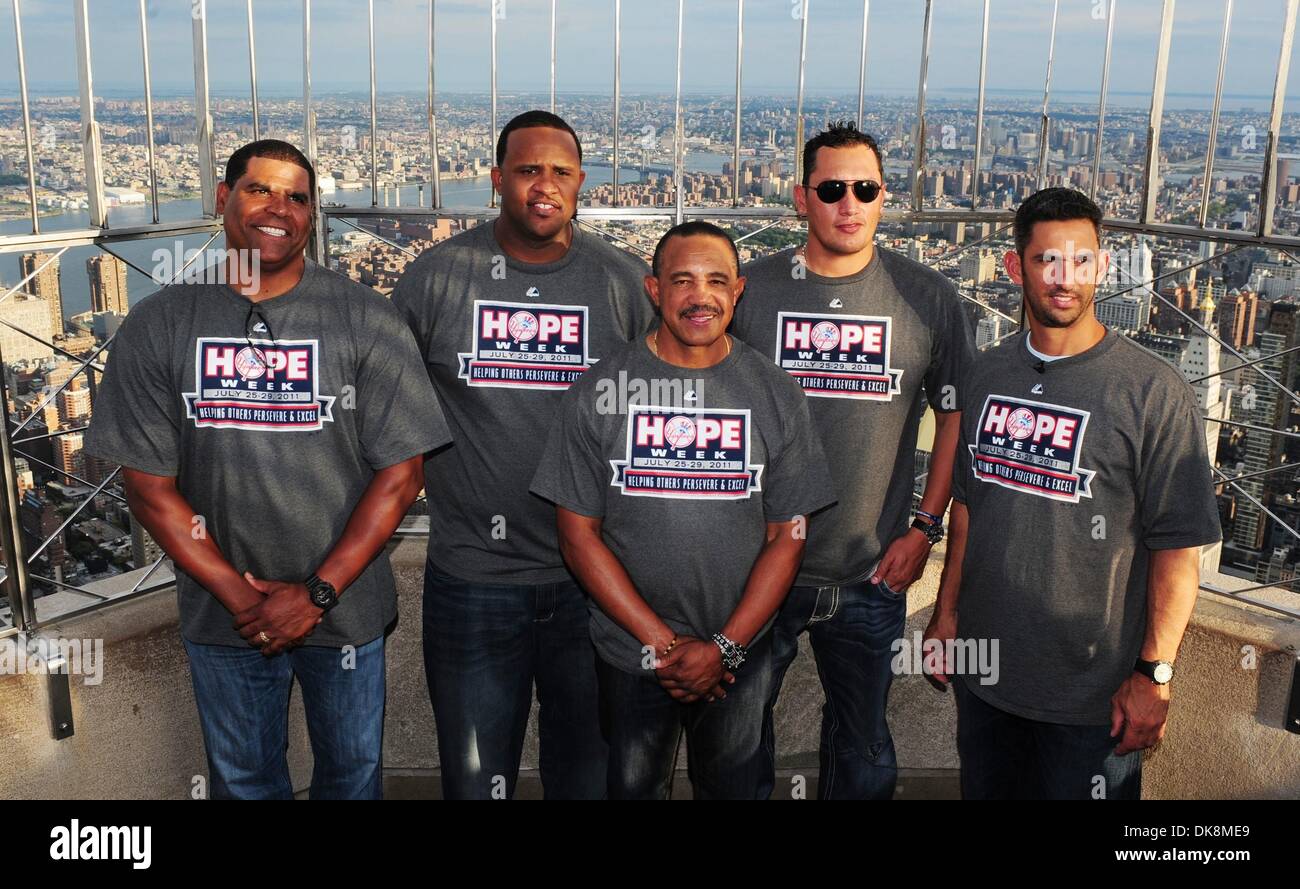 27. Juli 2011 - Manhattan, New York, USA - MIKE HARKEY, CC SABATHIA ...
