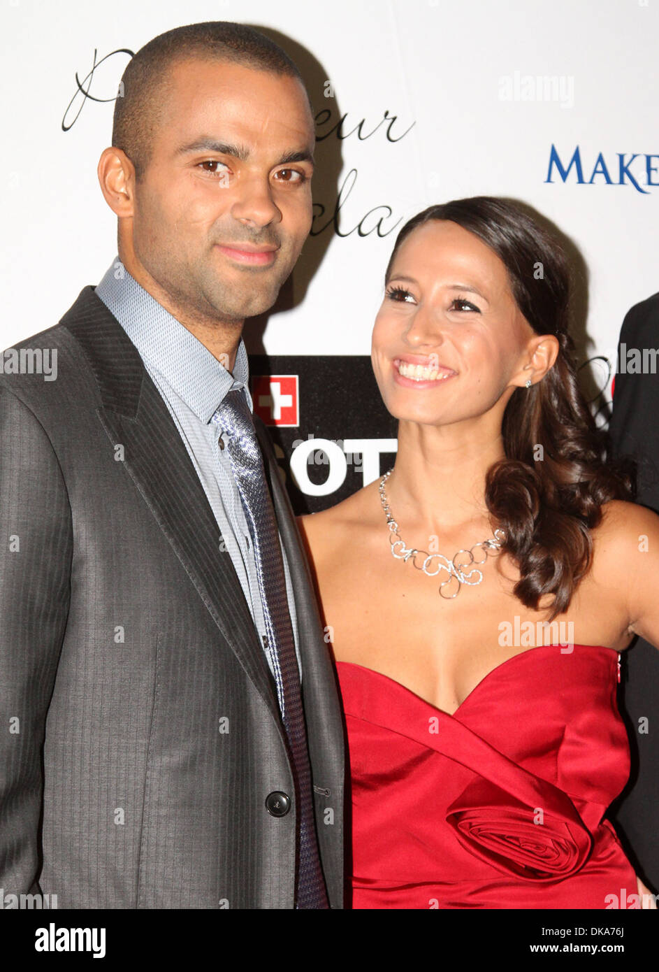 Tony Parker mit seiner Freundin Axelle Tony Parker hosten 7. Par Coeur ...
