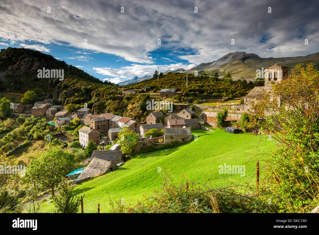 Tella Dorf, Nationalpark Ordesa und Monte Perdido, Huesca, Spanien ...