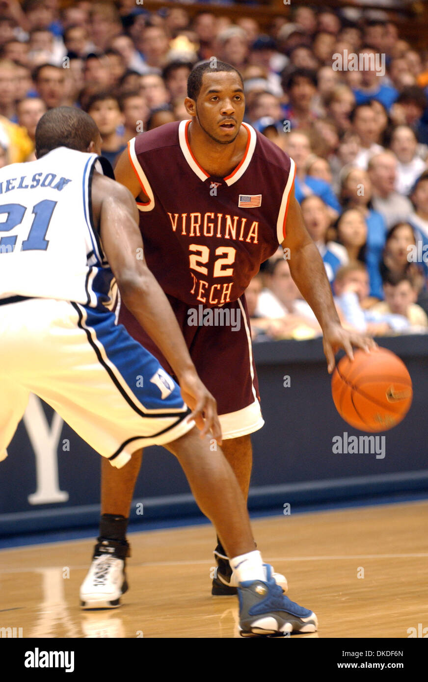 6. Januar 2007; Durham, NC, USA; NCAA College Basketball Durham Blue ...