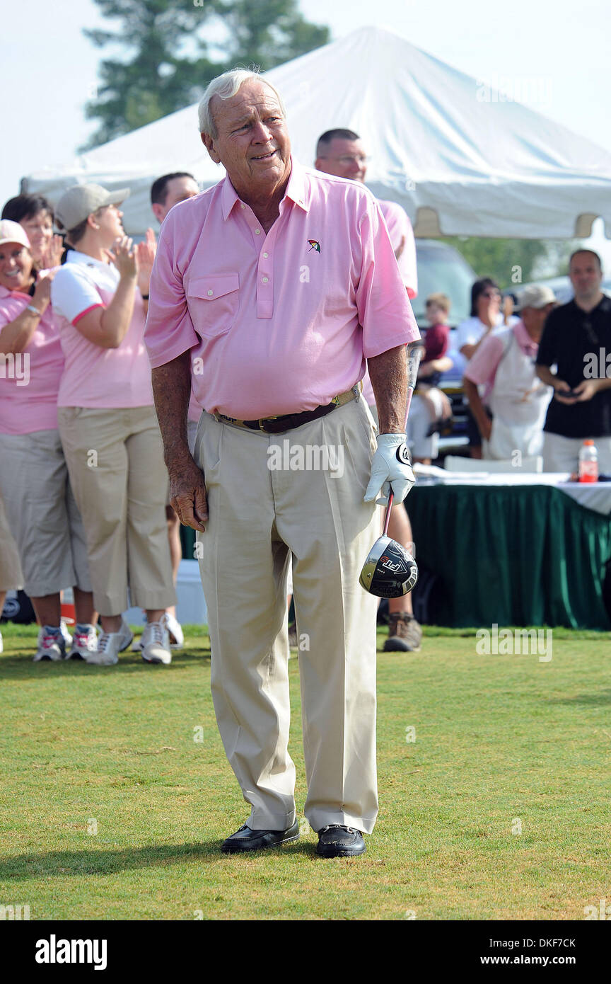 16. August 2009; Raleigh, North Carolina, USA; Golf-Legende ARNOLD ...
