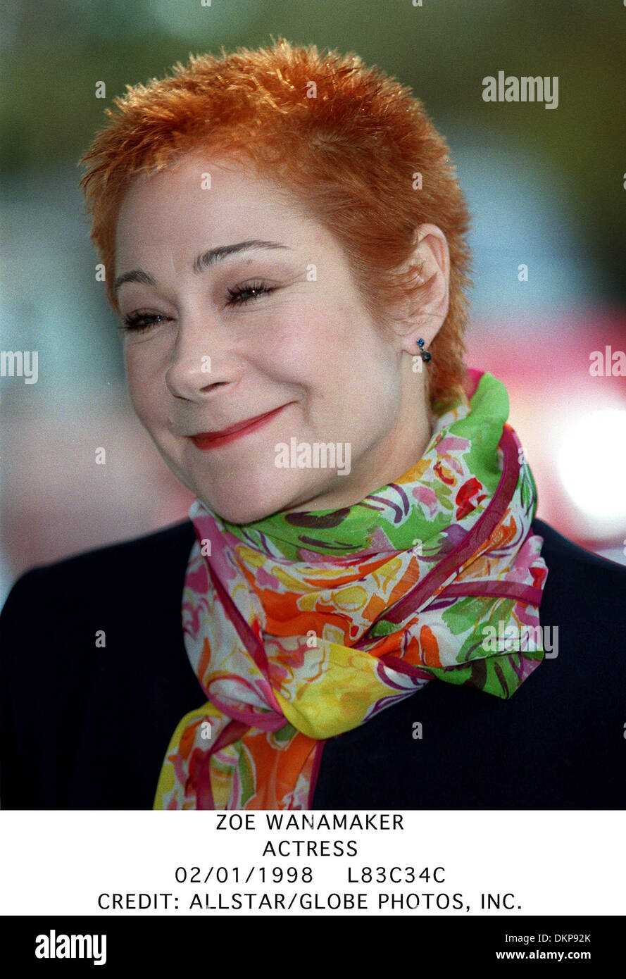 Zoe wanamaker 1998 -Fotos und -Bildmaterial in hoher Auflösung – Alamy