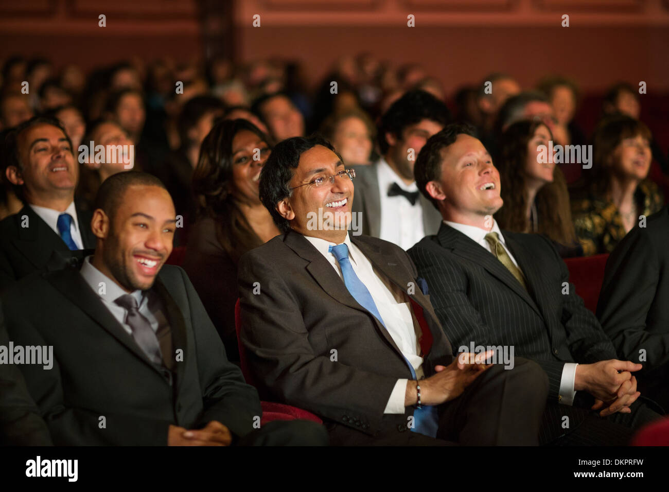 Lachendes publikum Stockfotos und -bilder Kaufen - Alamy