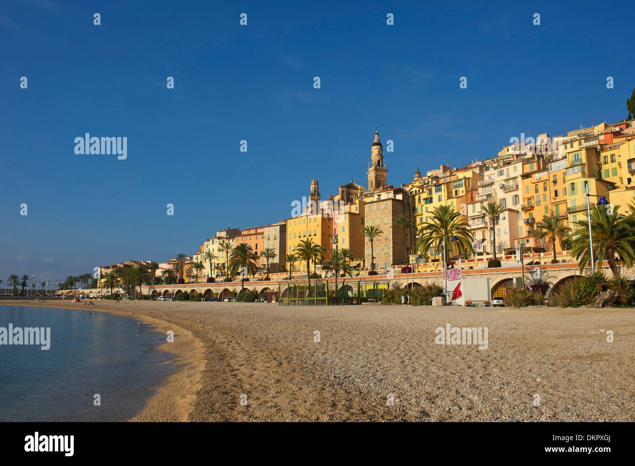 Menton Frankreich Europa südlich von Frankreich Cote d ' Azur Strand ...