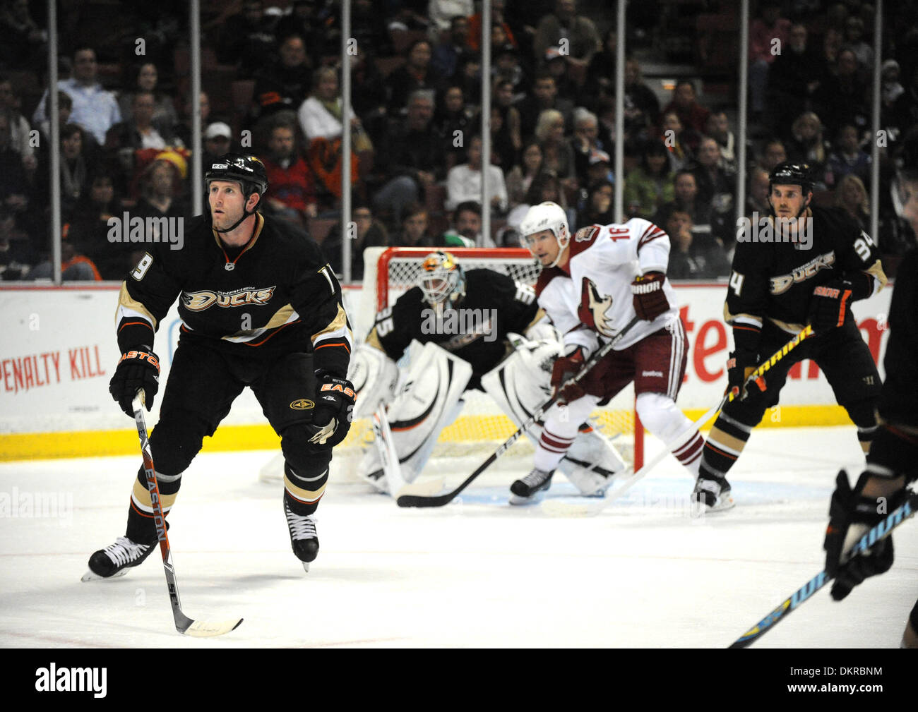 29. November 2009 - Anaheim, Kalifornien, USA - NHL HOCKEY - RYAN ...