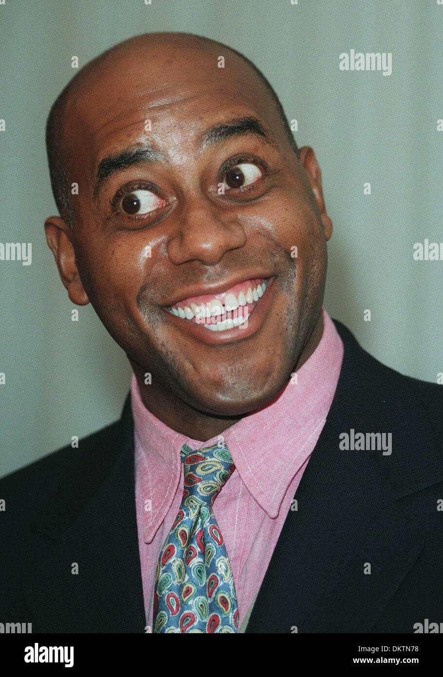 AINSLEY HARRIOTT. TV CHEF.19/12/1995.G17A27A Stockfotografie - Alamy