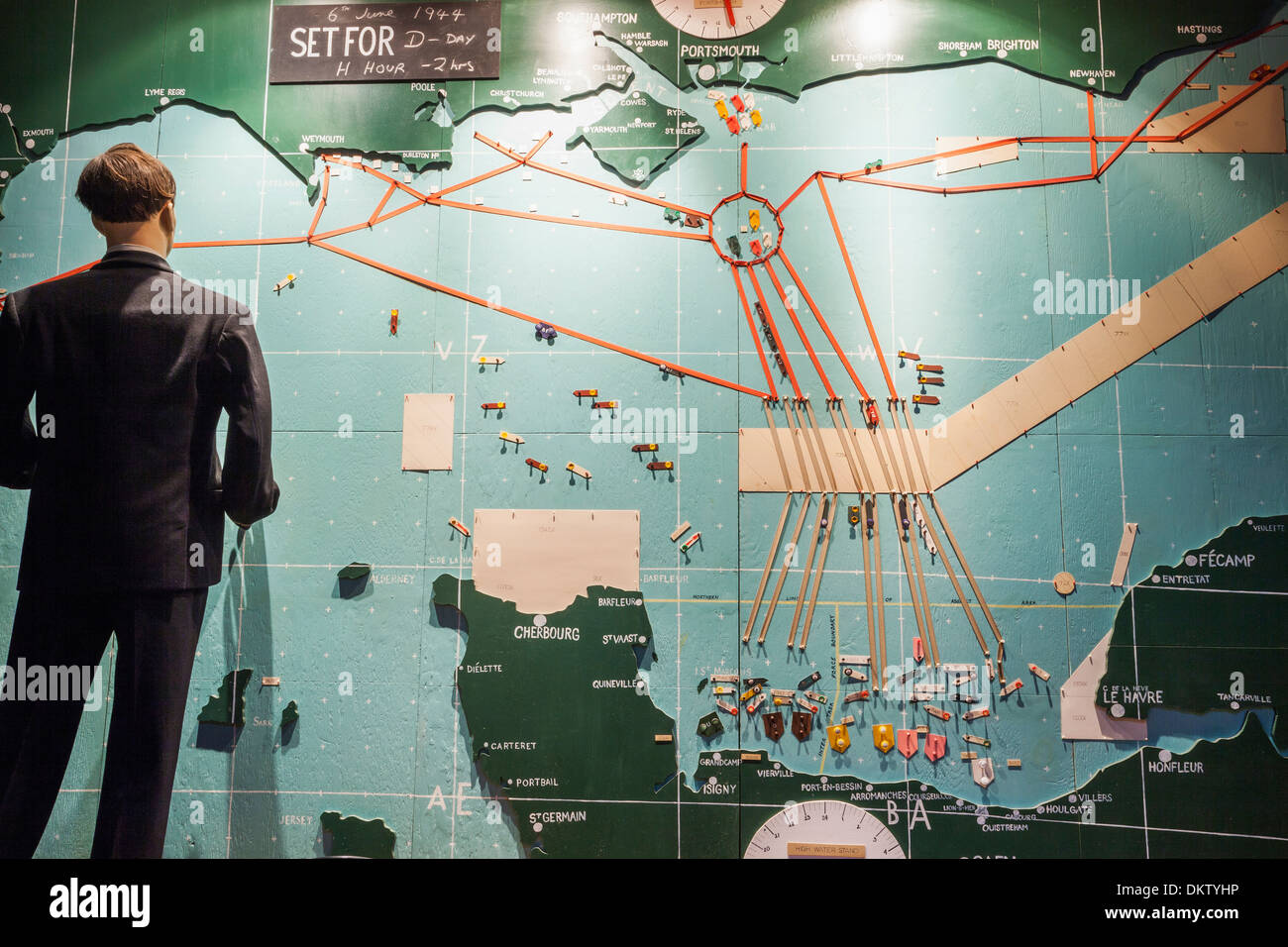D day invasion map -Fotos und -Bildmaterial in hoher Auflösung – Alamy