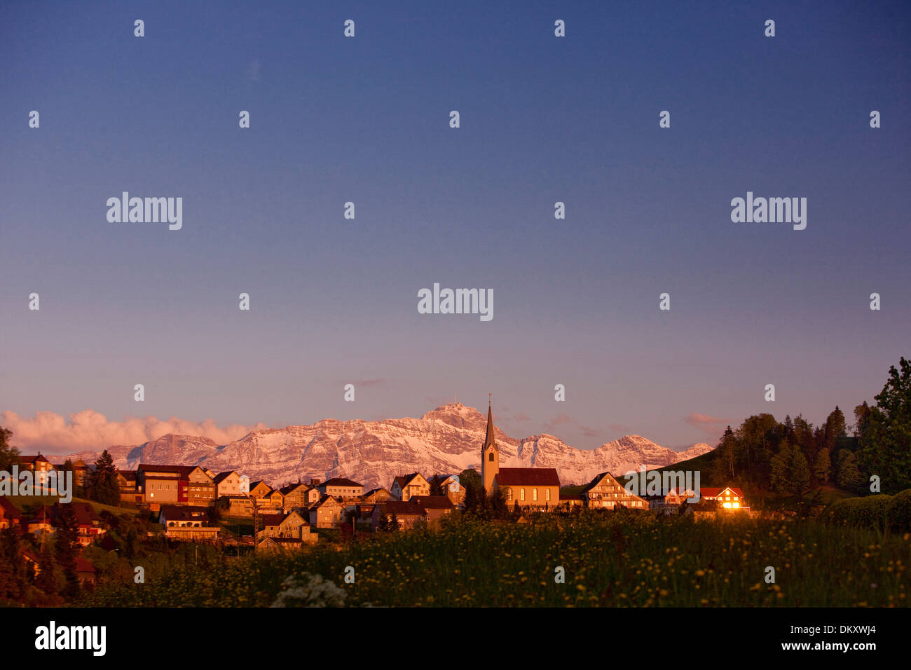 Schweiz Europa Alpen Berg Berge Kanton AR Appenzell Ausserrhoden ...