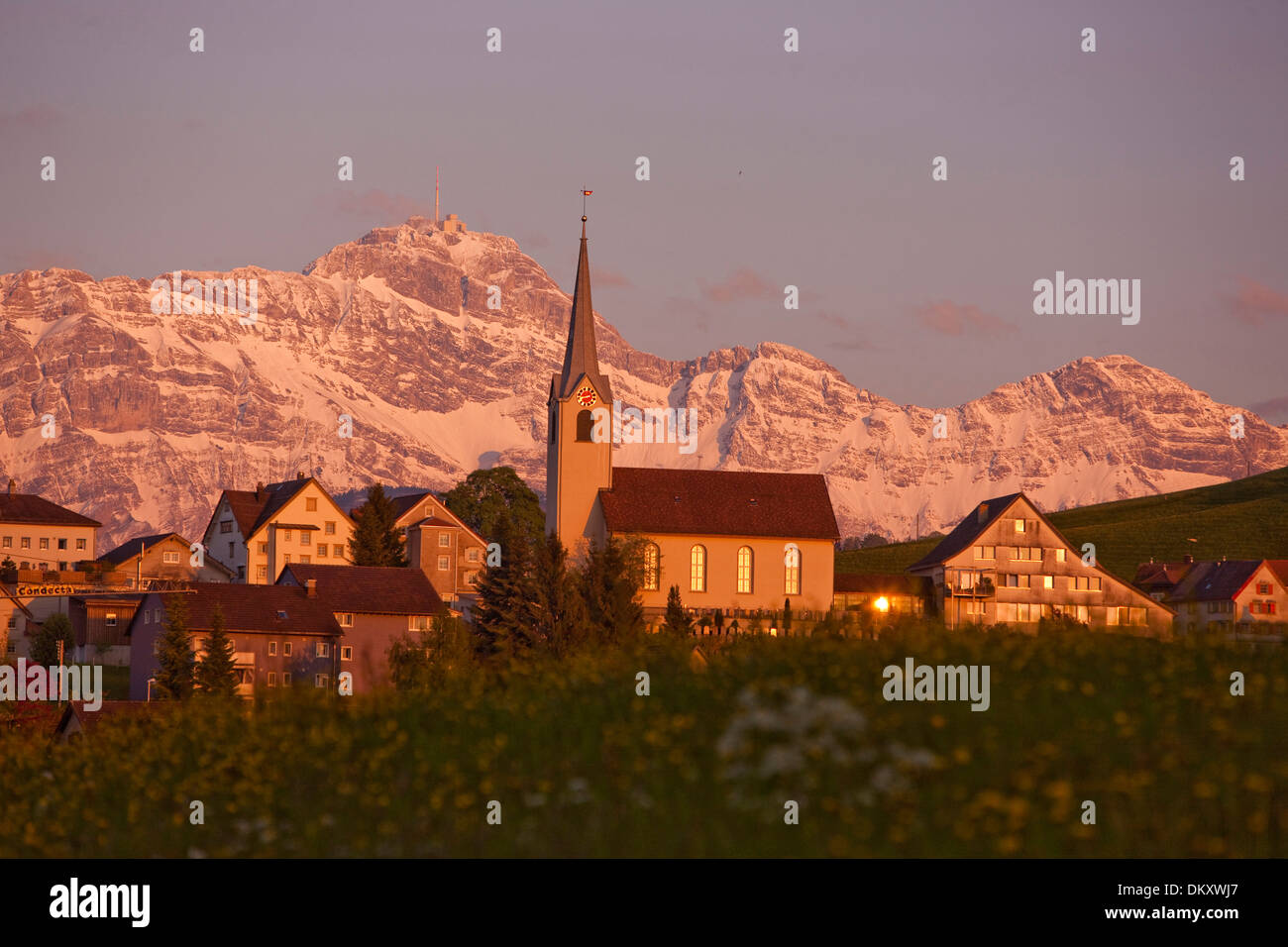 Schweiz Europa Alpen Berg Berge Kanton AR Appenzell Ausserrhoden ...