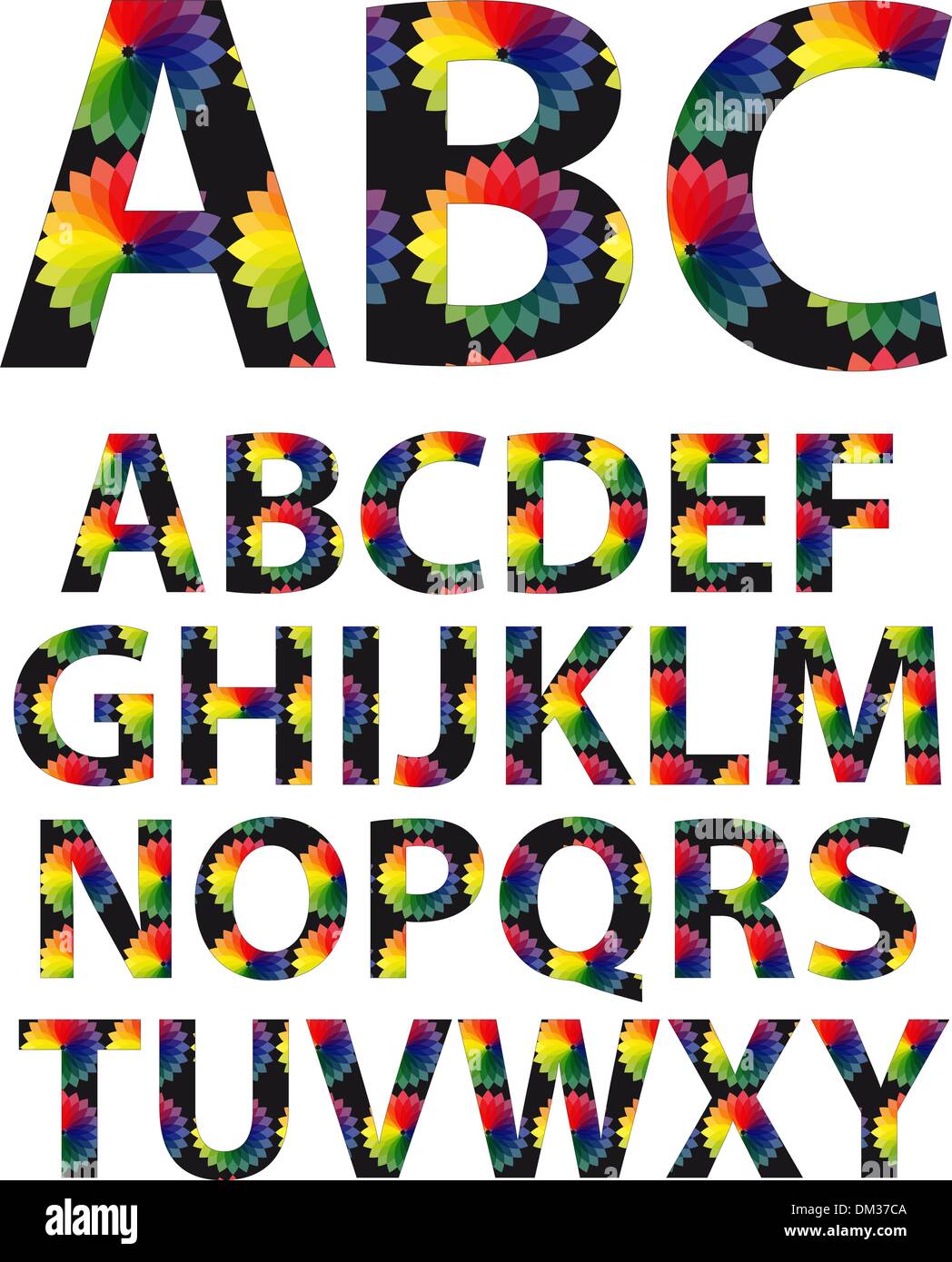 Aib alphabet Stock-Vektorgrafiken kaufen - Alamy