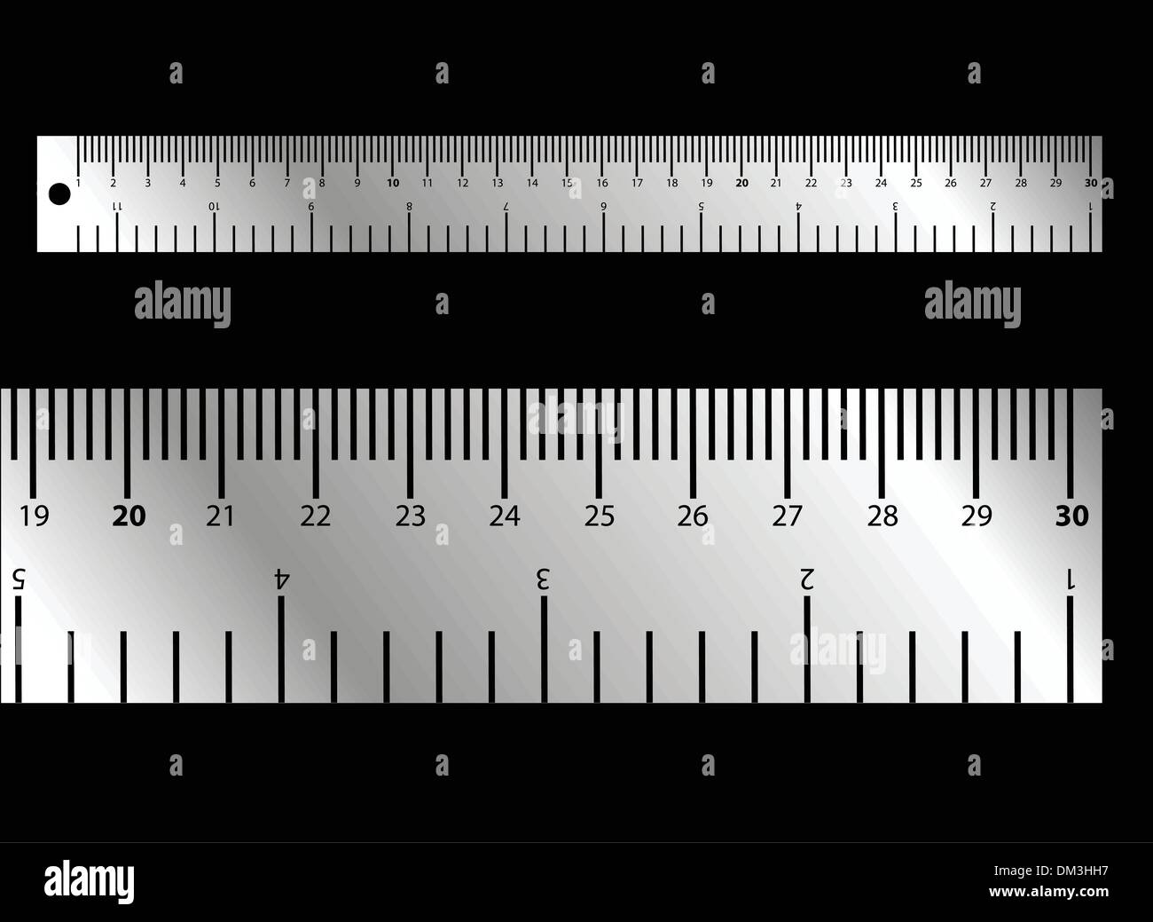 A ruler Stock-Vektorgrafiken kaufen - Alamy