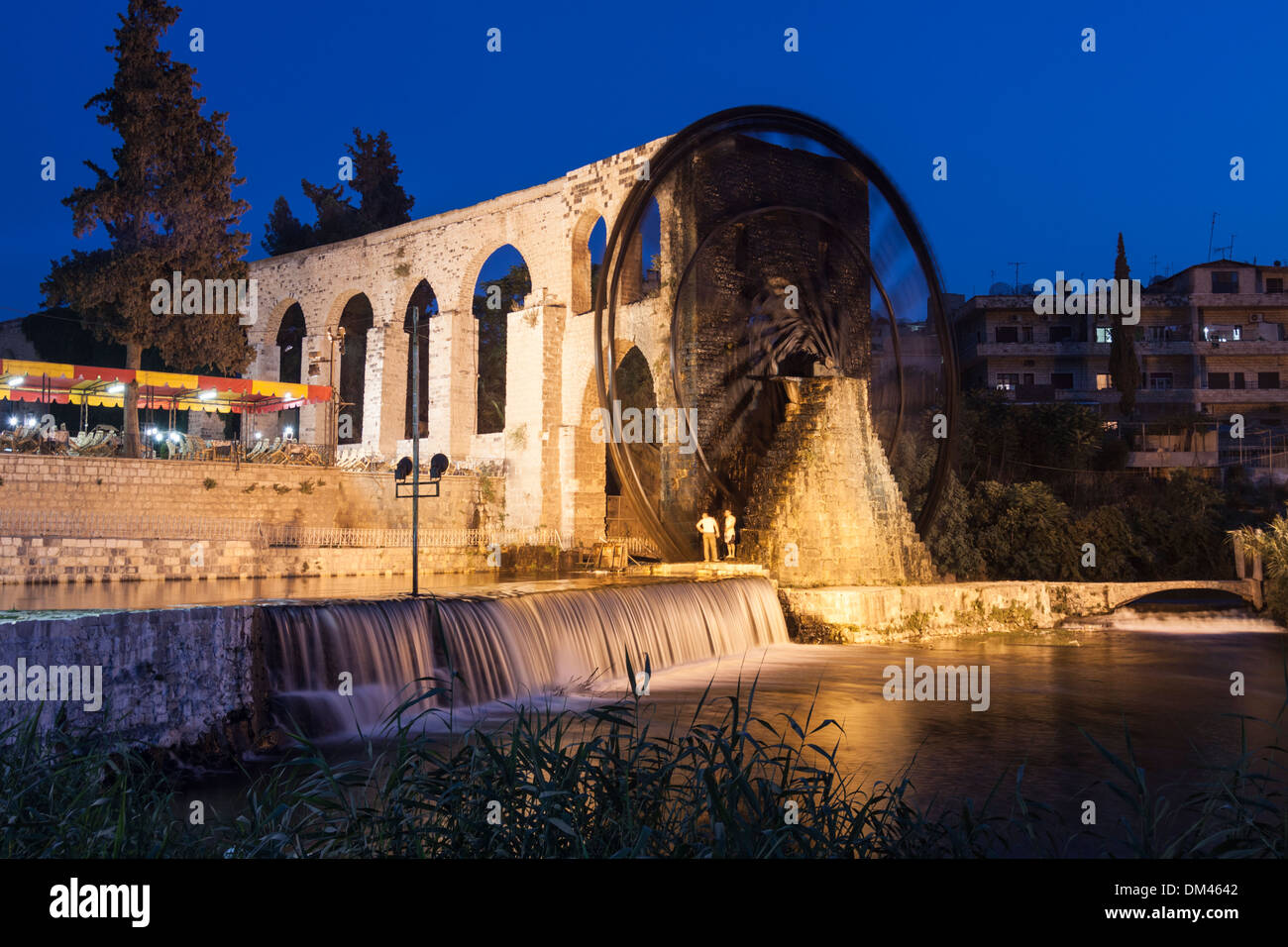 Hama Waterwheel Noria Syria Stockfotos und -bilder Kaufen - Alamy