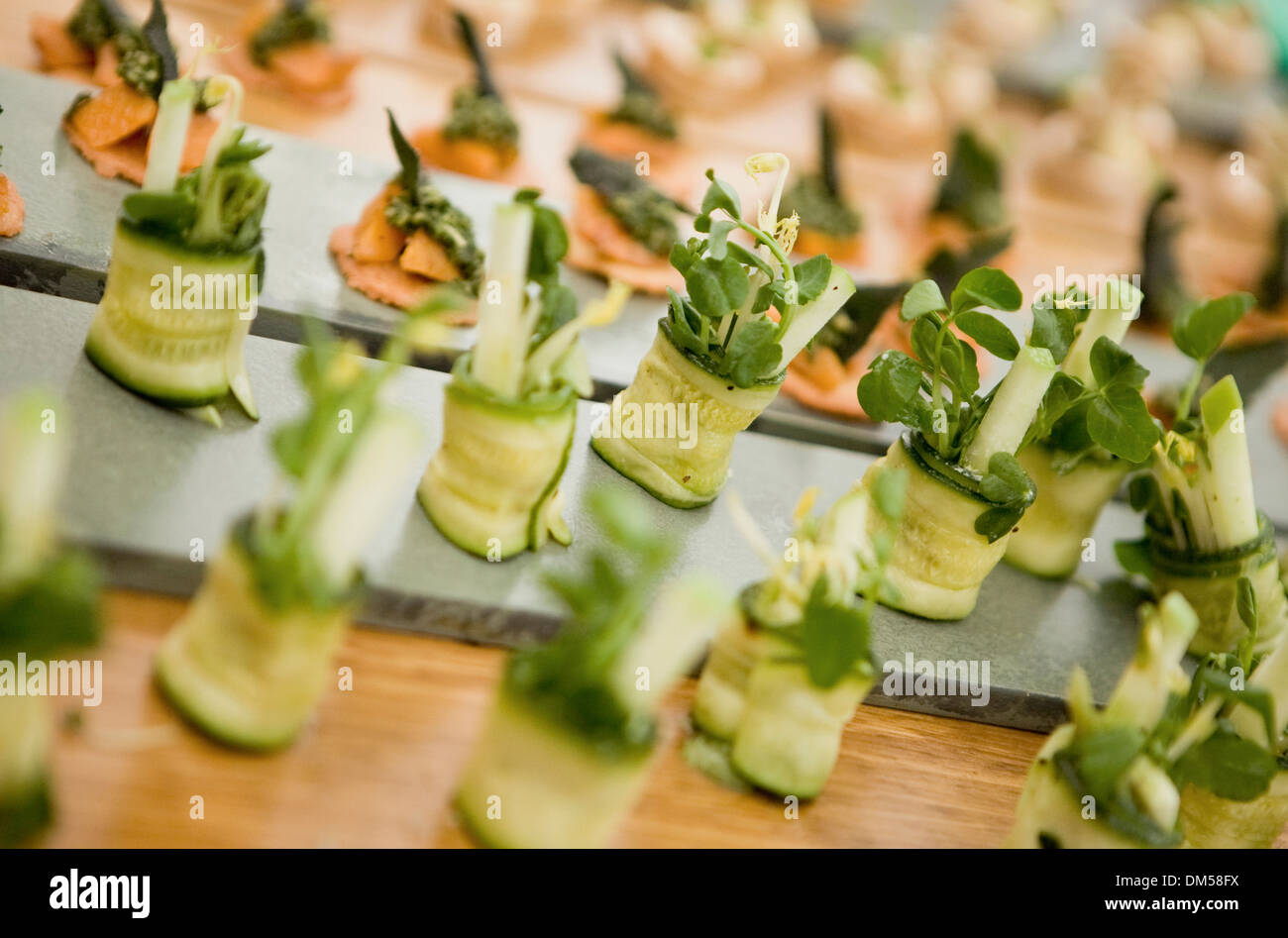 Kanapees Canapes Stockfotos und -bilder Kaufen - Alamy