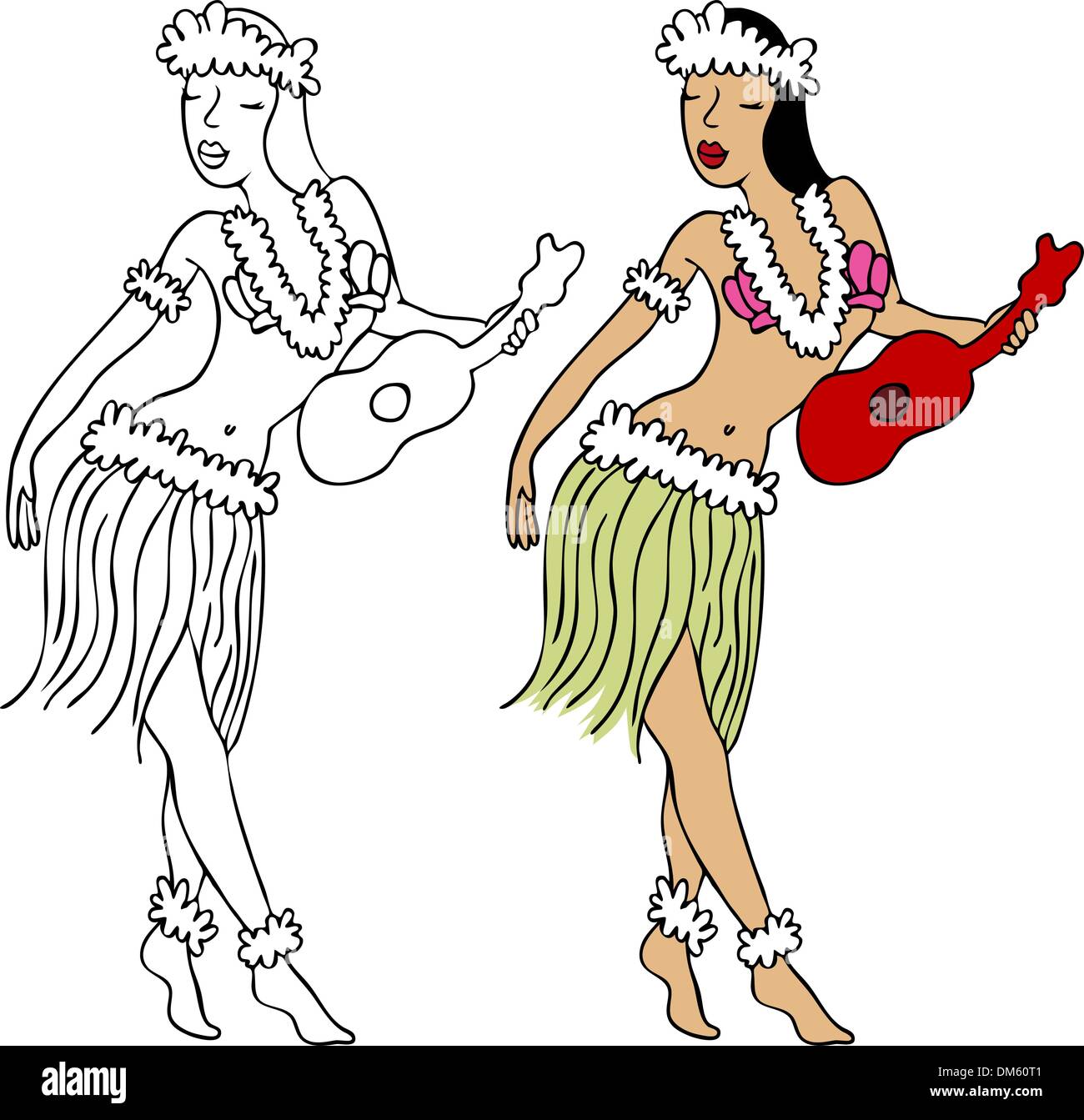 Barfuß tänzer Stock-Vektorgrafiken kaufen - Alamy