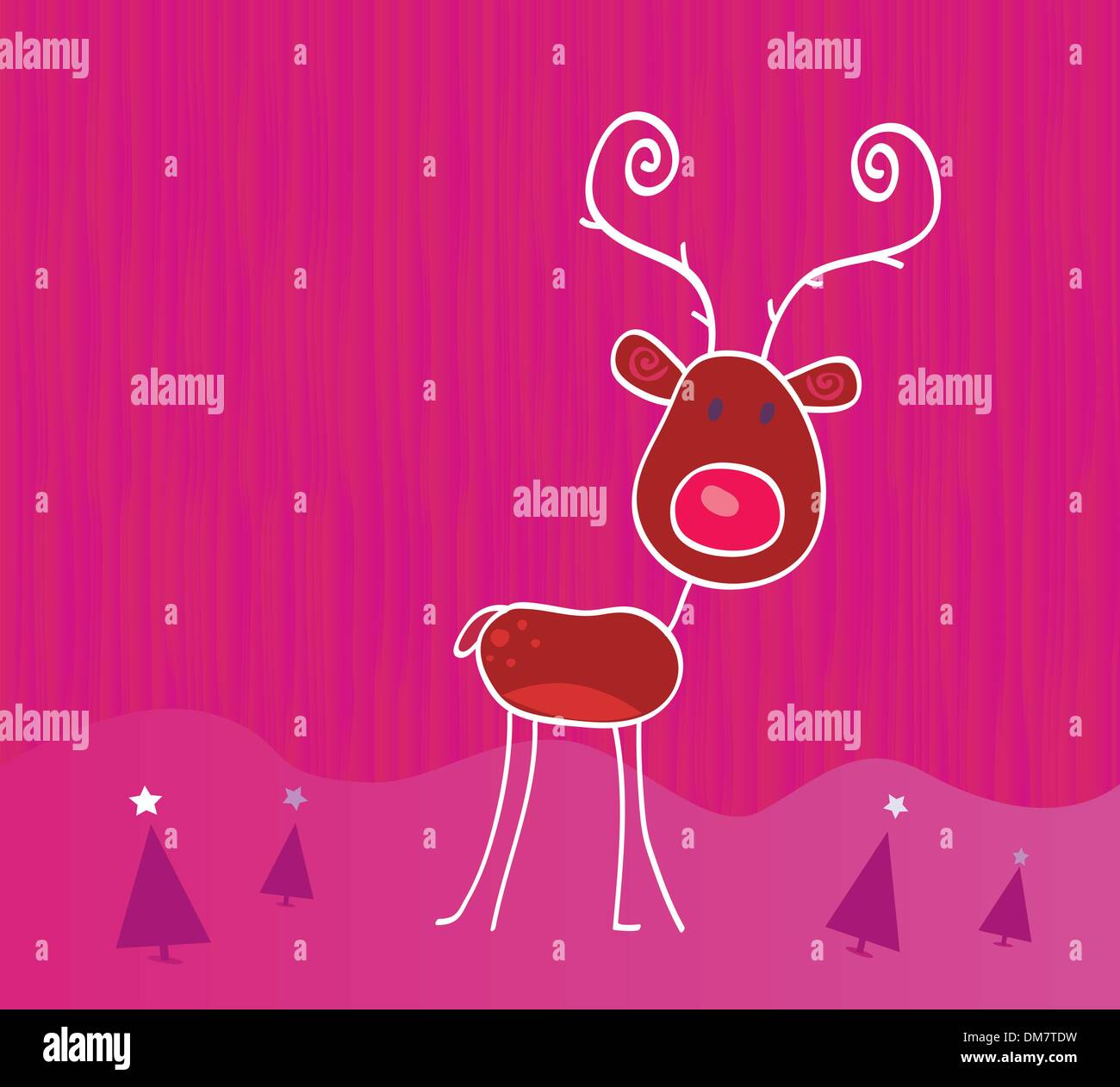 Rudolph red nosed rentier rudolf rotnasiges rentier -Fotos und ...