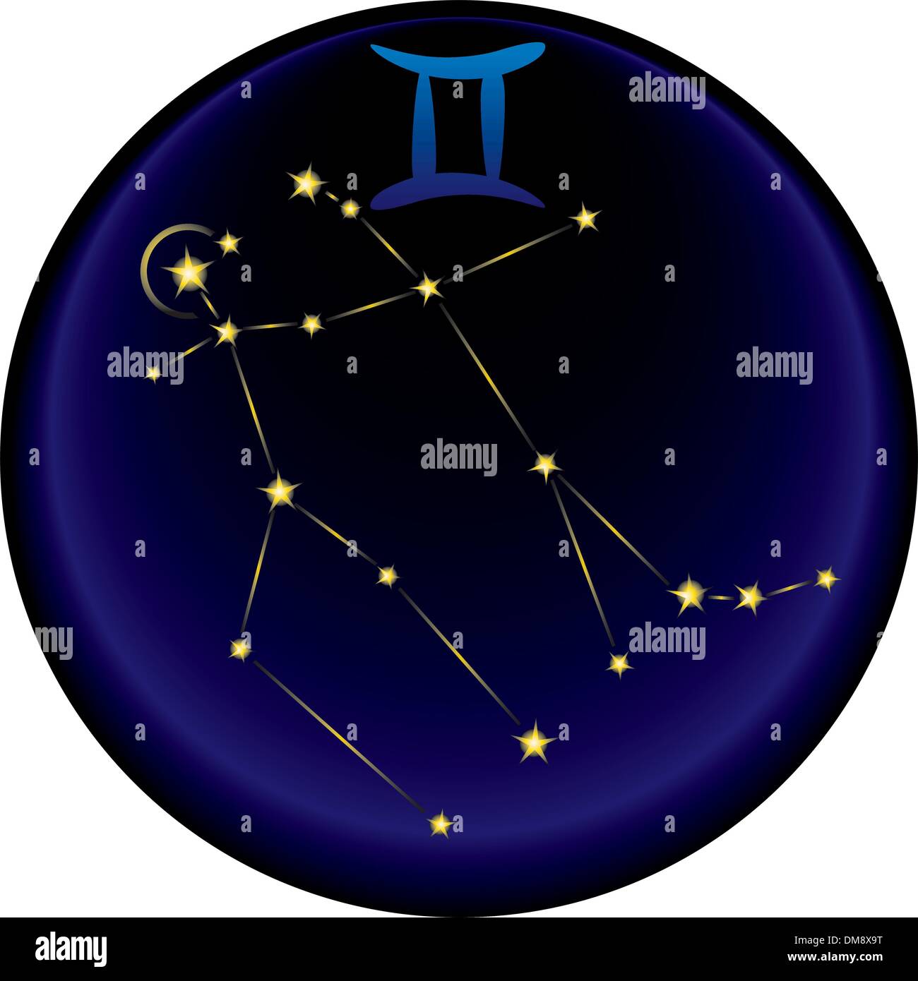 Zwilling sternbild -Fotos und -Bildmaterial in hoher Auflösung – Alamy