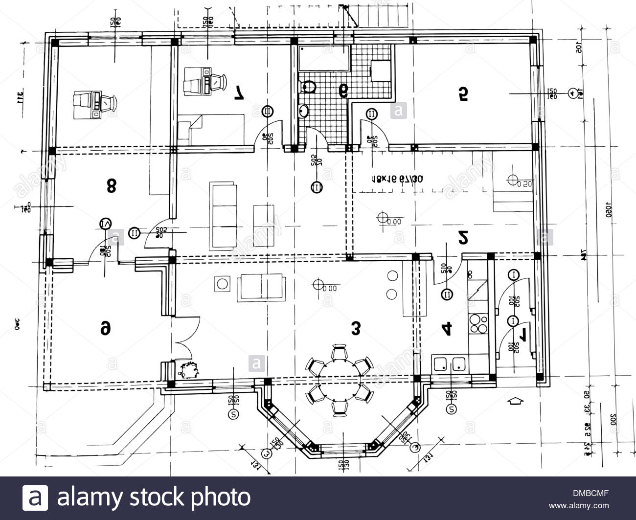 Architektonische Zeichnung Vektor Vektoren Stockfotos ...