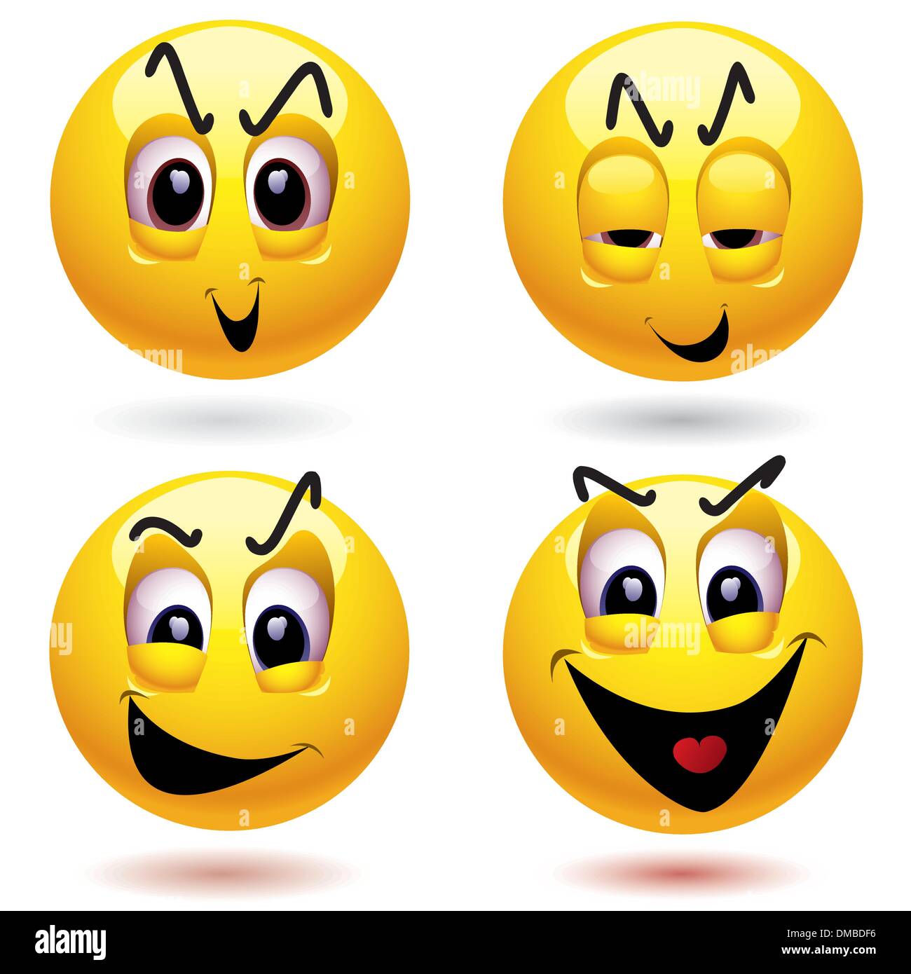 Aggressive smiley Stock-Vektorgrafiken kaufen - Alamy