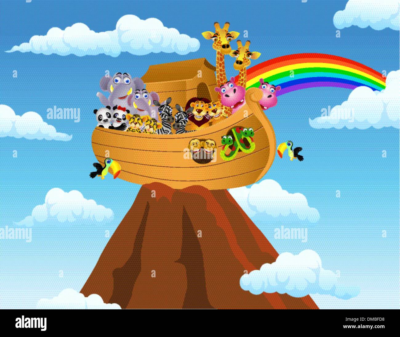 Noahs ark Stock-Vektorgrafiken kaufen - Alamy