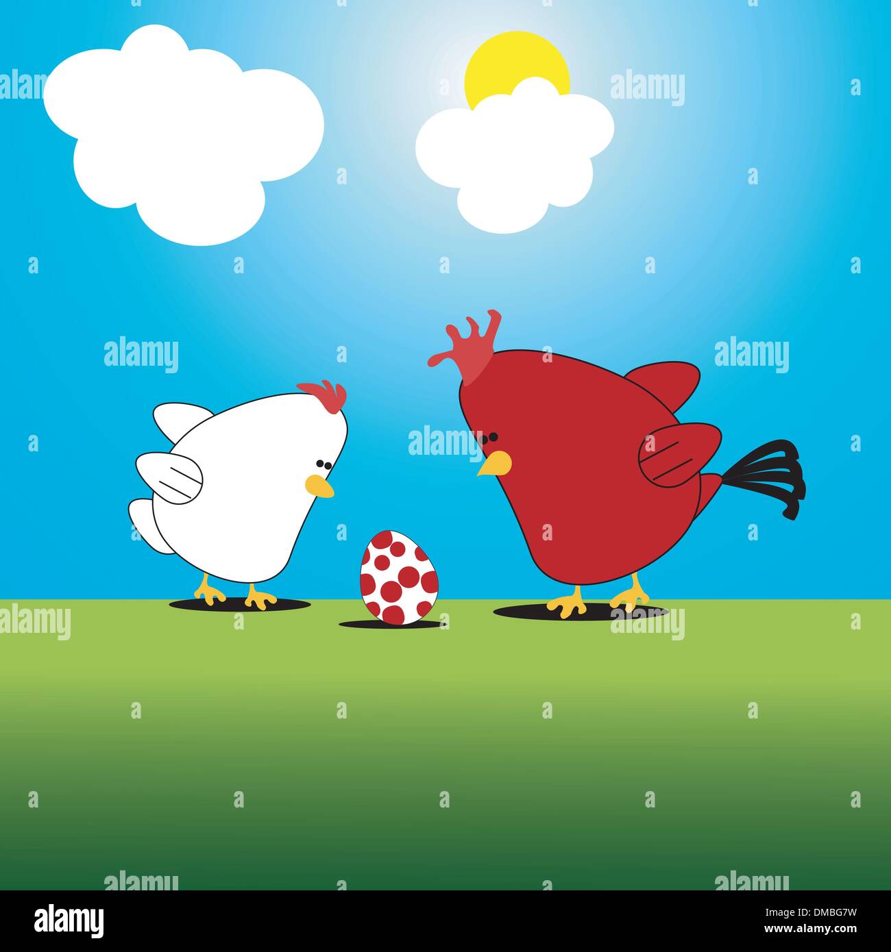 Chicken cartoon -Fotos und -Bildmaterial in hoher Auflösung – Alamy