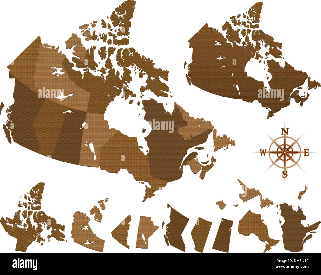 Kanada karte -Fotos und -Bildmaterial in hoher Auflösung – Alamy