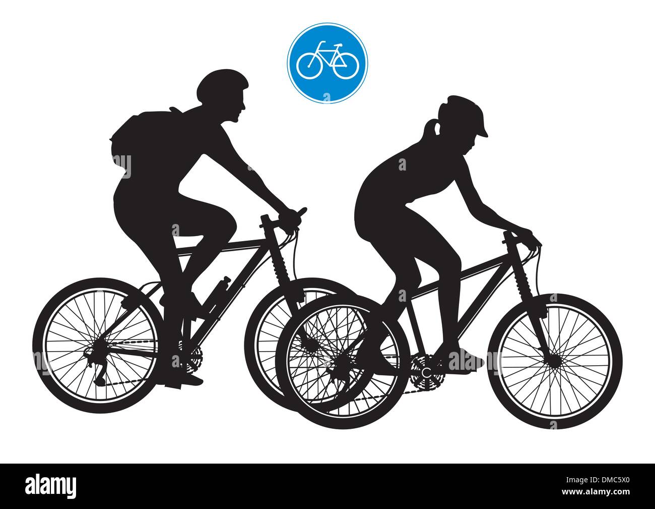 Radweg radweg radweg radweg Stock-Vektorgrafiken kaufen - Alamy