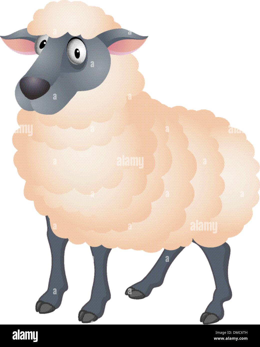 Lustige schafe Stock-Vektorgrafiken kaufen - Alamy