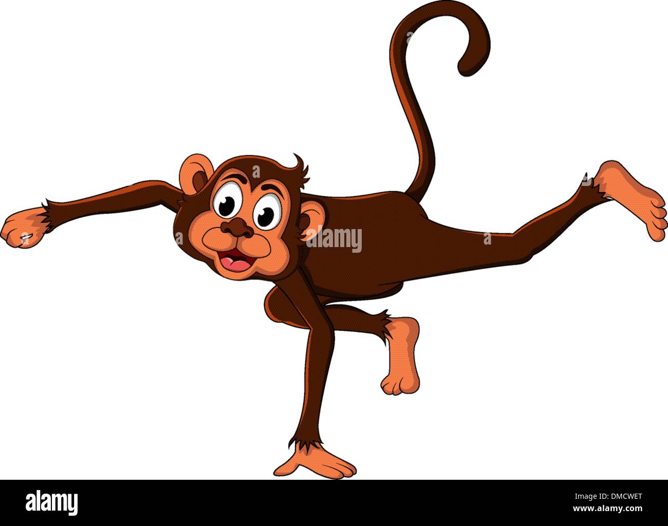 Monkey cartoon Stock-Vektorgrafiken kaufen - Alamy