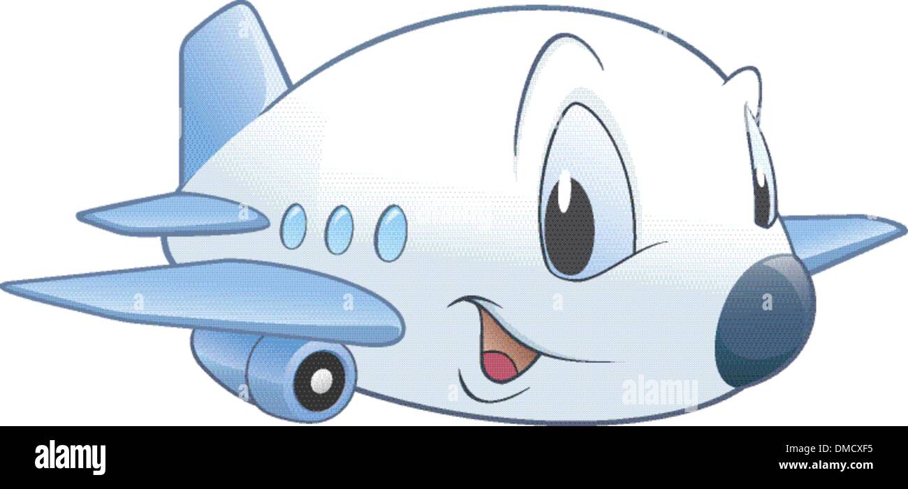 Cartoon Airplane Stockfotos & Cartoon Airplane Bilder - Alamy