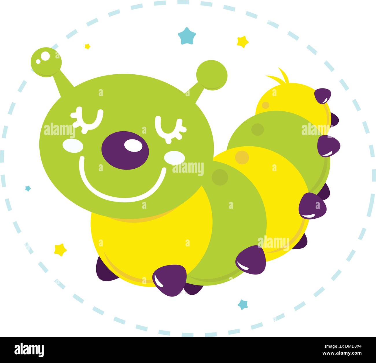 Raupe kunstwerk Stock-Vektorgrafiken kaufen - Alamy