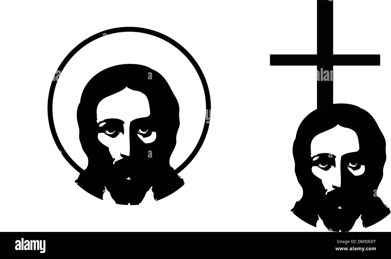 der Vektor Jesus Stock-Vektorgrafik - Alamy