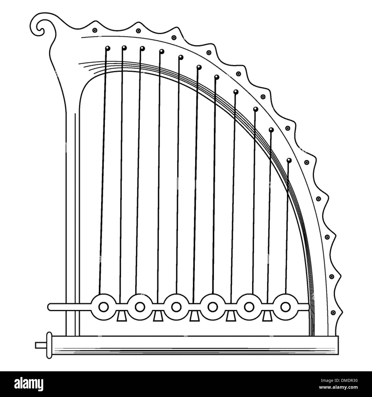 Lyra symbol -Fotos und -Bildmaterial in hoher Auflösung – Alamy