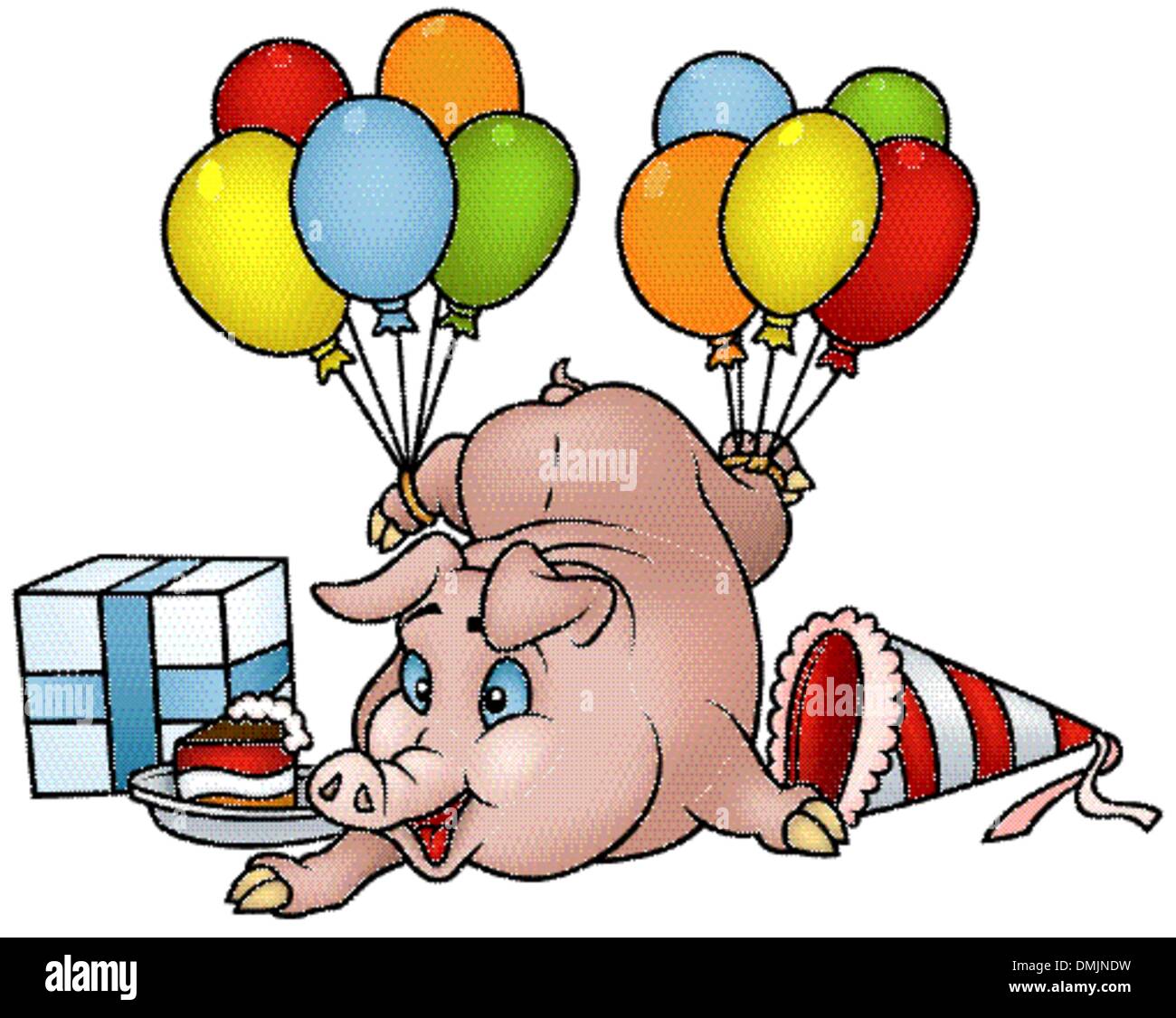 Ferkel cartoon Stock-Vektorgrafiken kaufen - Alamy