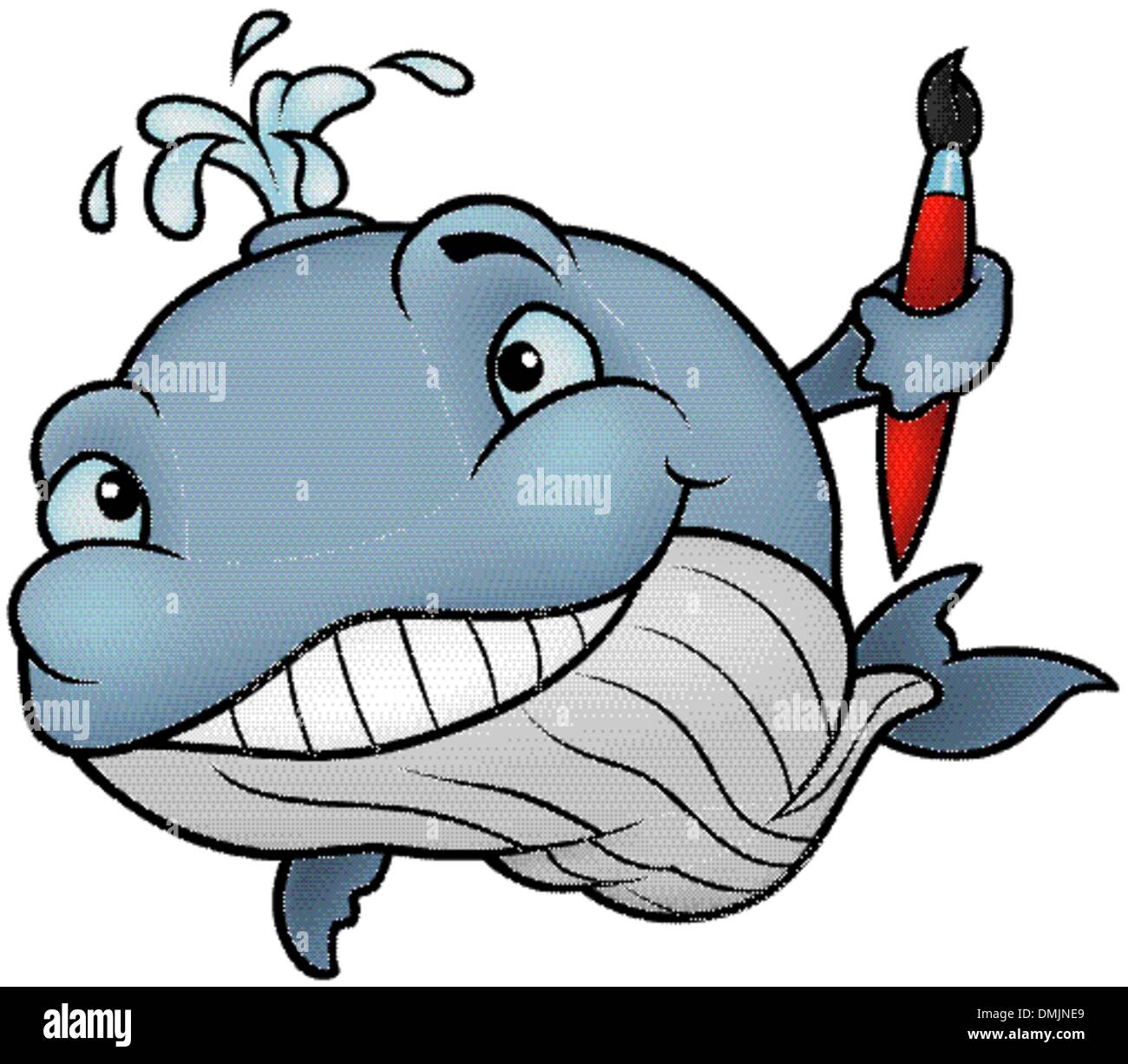 Cartoon wal clipart Stock-Vektorgrafiken kaufen - Alamy