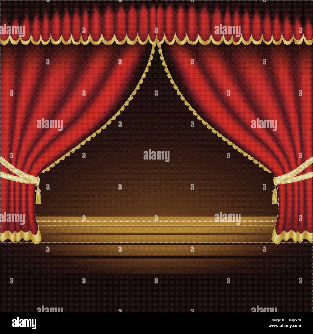 Theater vorstand Stock-Vektorgrafiken kaufen - Alamy