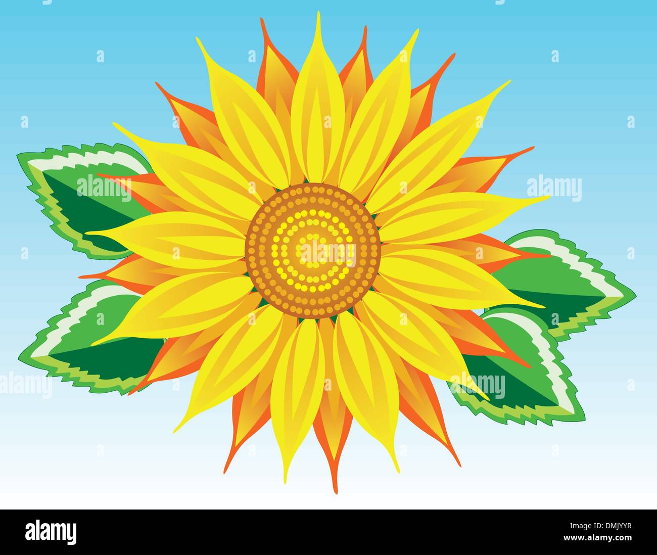 Sonnenblumen sunflower Stock-Vektorgrafiken kaufen - Alamy