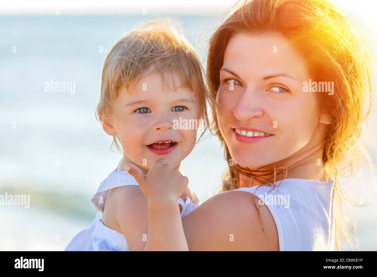 Wasser Mutter und Kind Stockfotos und -bilder Kaufen - Alamy