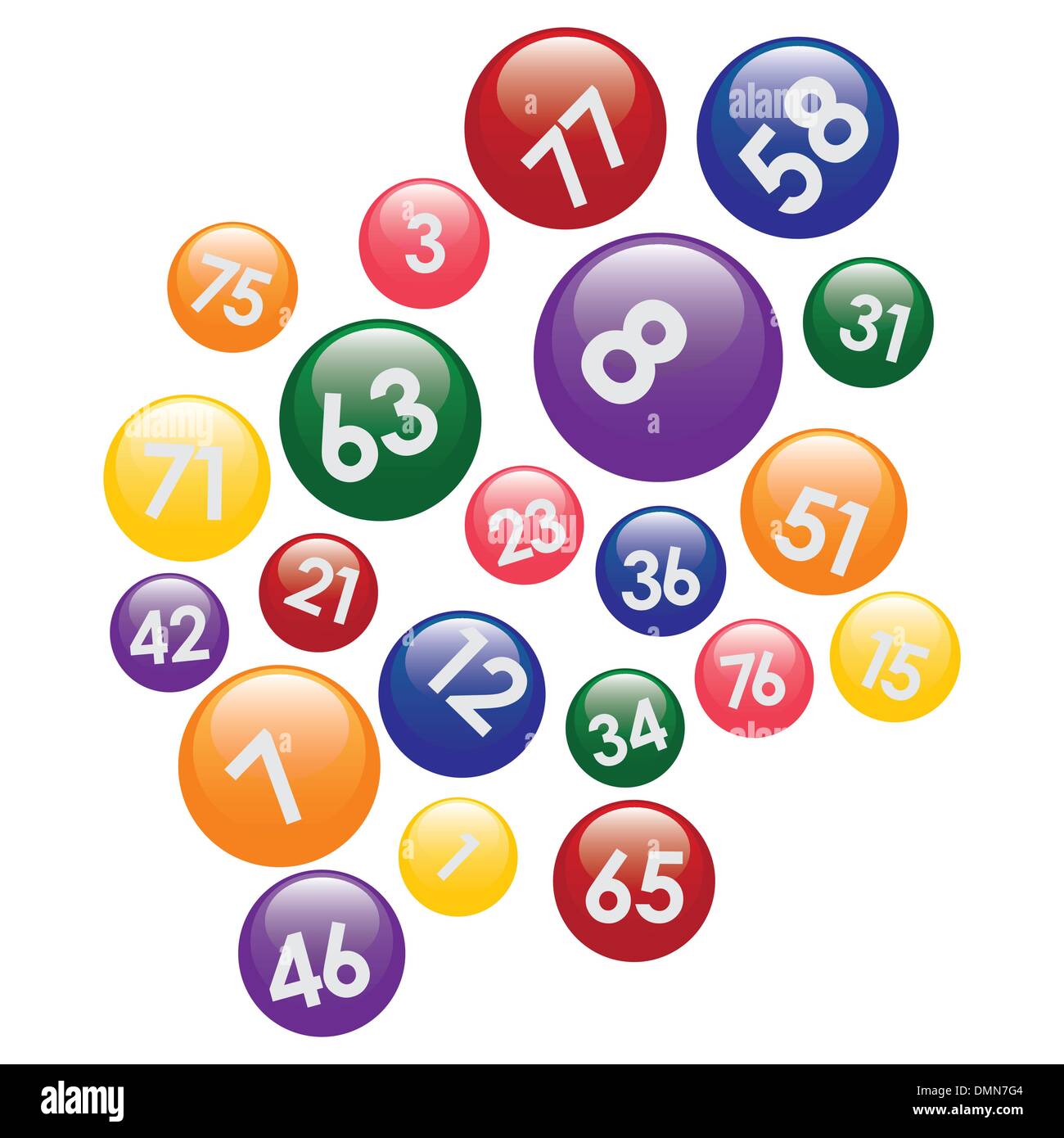 Lotto ball -Fotos und -Bildmaterial in hoher Auflösung – Alamy