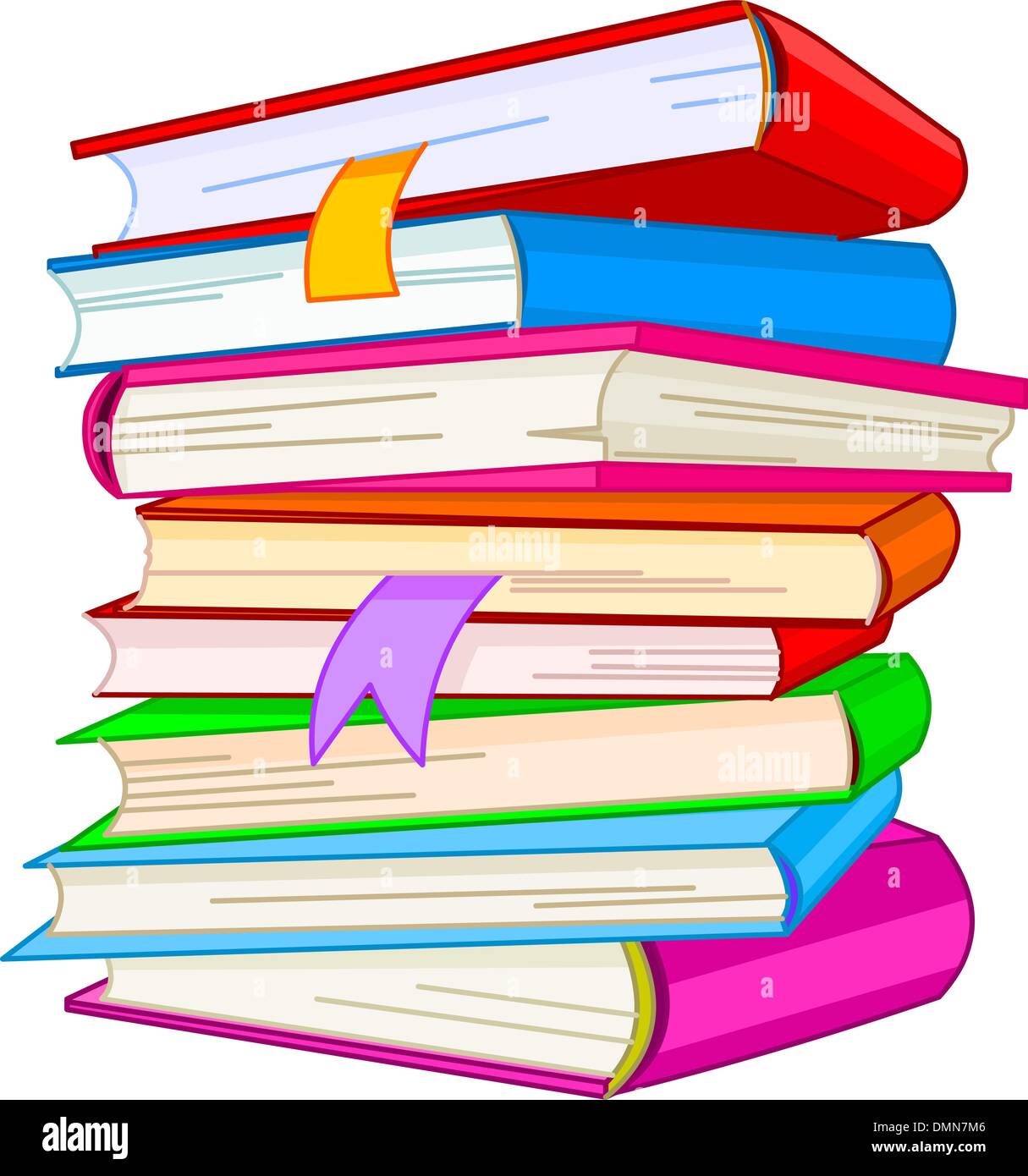 Bücherstapel vektor -Fotos und -Bildmaterial in hoher Auflösung – Alamy