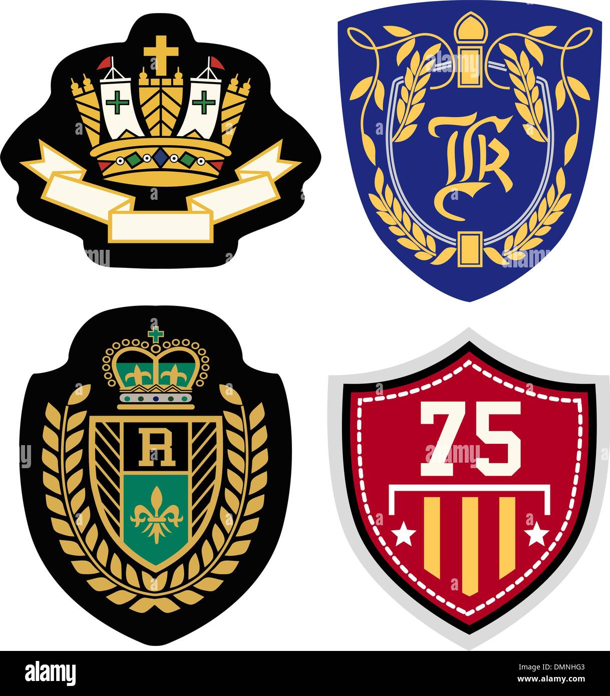 Royal Crown Emblem Stockfotos und -bilder Kaufen - Alamy