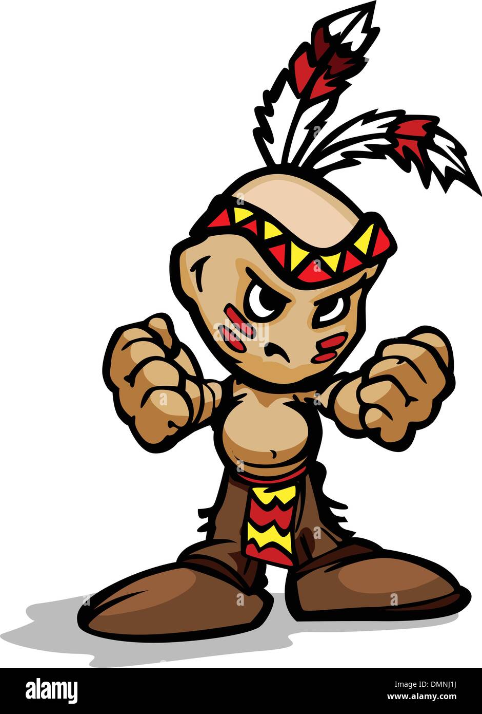 Indianer Cartoon Zeichnungen