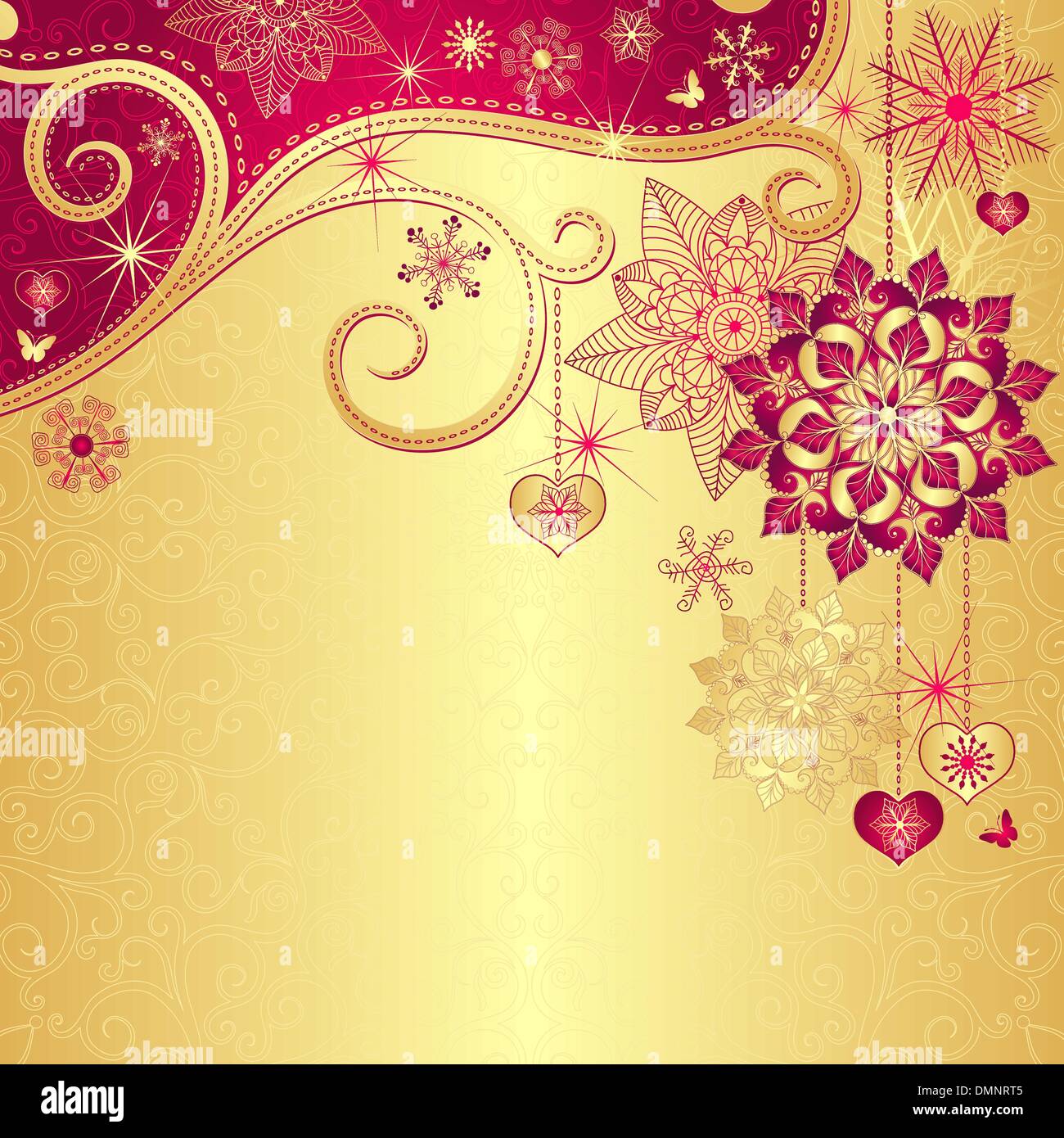 Gold und rot Stock-Vektorgrafiken kaufen - Alamy