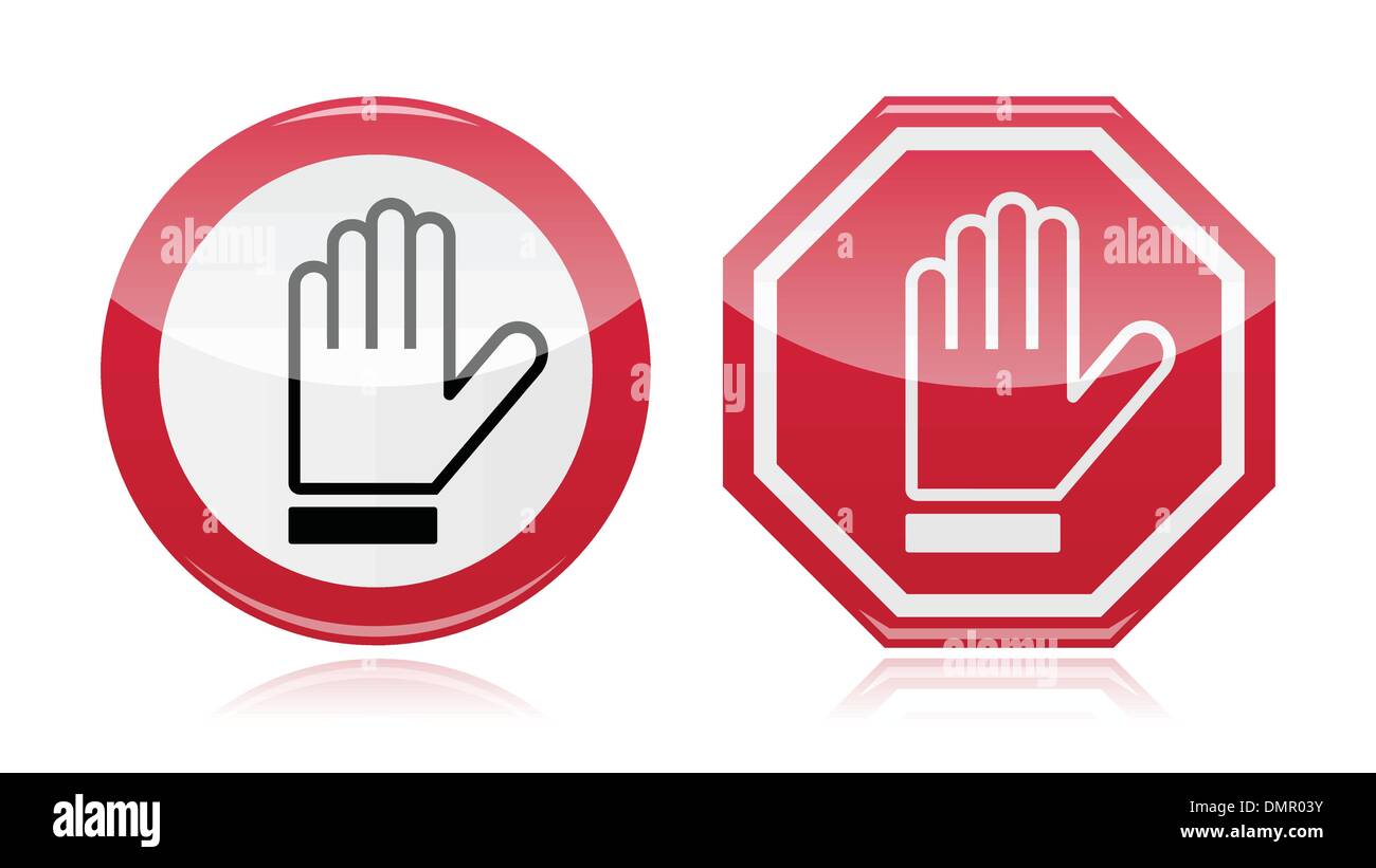 Zeichen mit der hand Ausgeschnittene Stockfotos und -bilder - Alamy