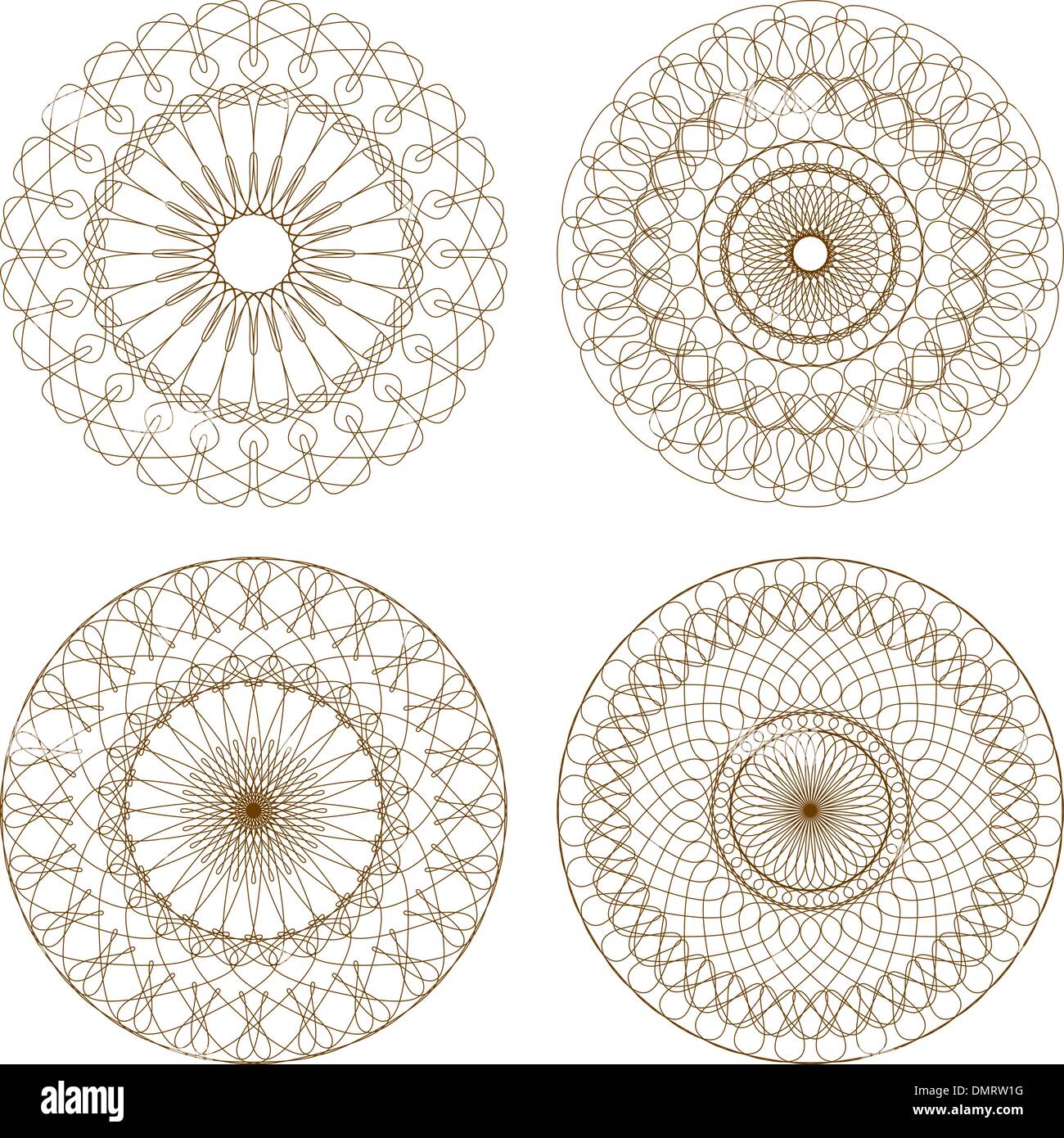 Kreis rosetten -Fotos und -Bildmaterial in hoher Auflösung – Alamy