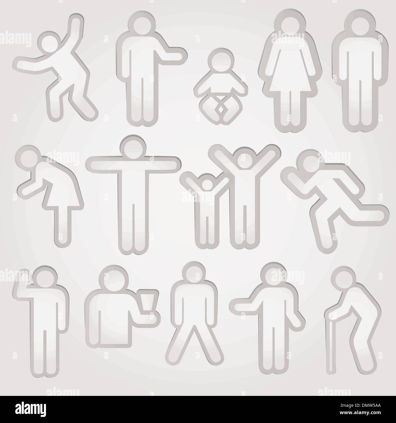 Icon Zeichen Symbol Piktogramm Stock-Vektorgrafik - Alamy