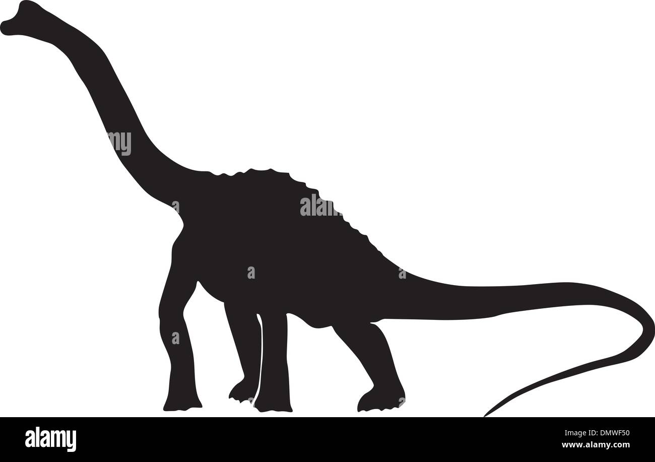 Brachiosaurus dinosaurier Stock-Vektorgrafiken kaufen - Alamy